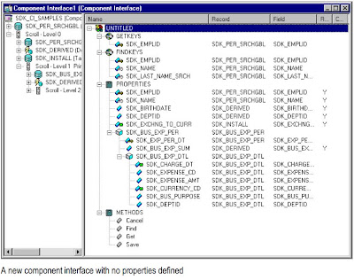 Creating a new component interface -Peoplesoft | Peoplesoft