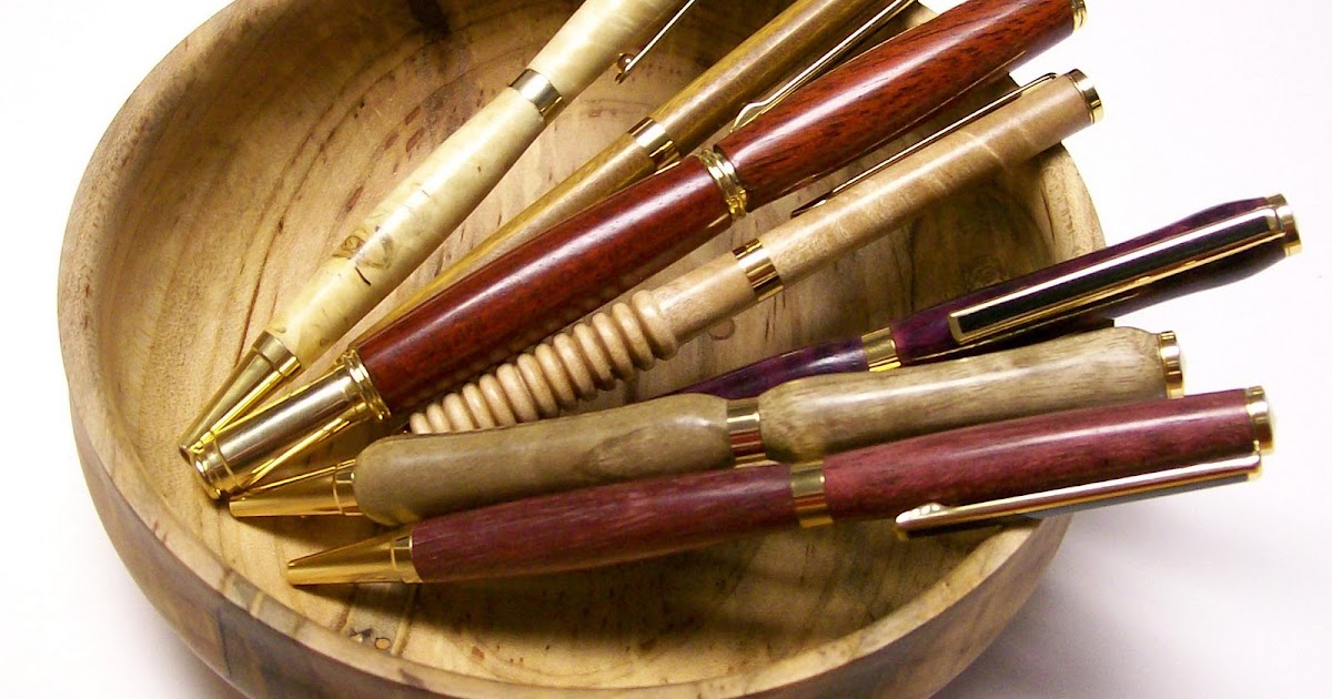 Mike's Woodwork By Design: A Bowl of Pens