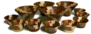 Mike's Woodwork By Design: Segmented Bowls - From Design to Dinner