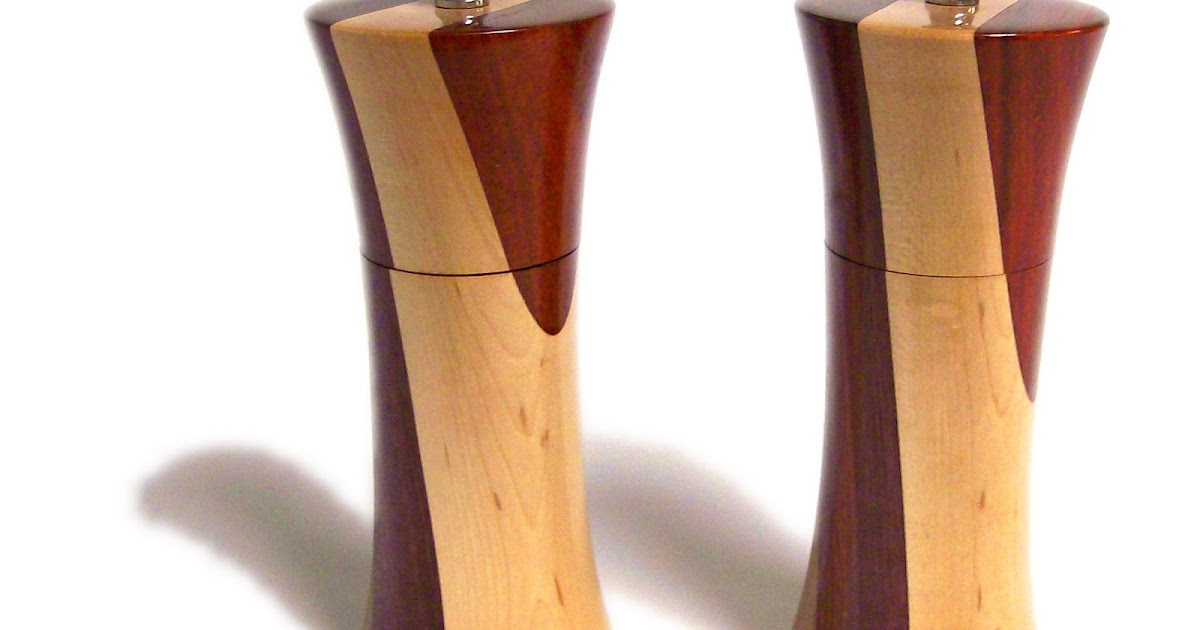 Mike's Pepper Mills By Design: Wood Salt and Pepper Mill Set - Custom ...
