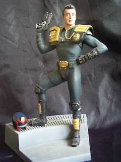 THE AURORA SCI/FI MONSTER SHOP MODELLER: HALCYON MOVIE JUDGE DREDD