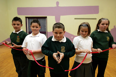 Space Life Blog: Brightening up Percy Main Primary