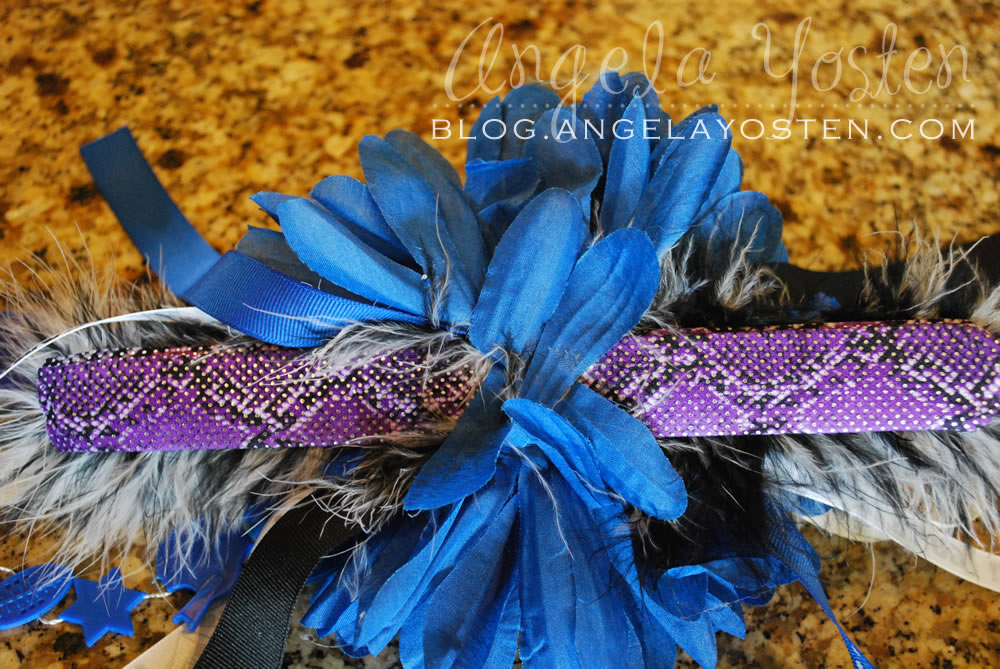 Angela Yosten: Homecoming Wrist Mums Tutorial