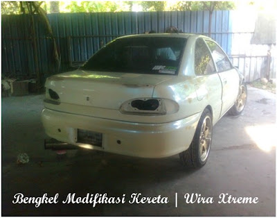 Transformasi Proton Putra VR4 1.8 - Bengkel Kereta Modifikasi Turbo