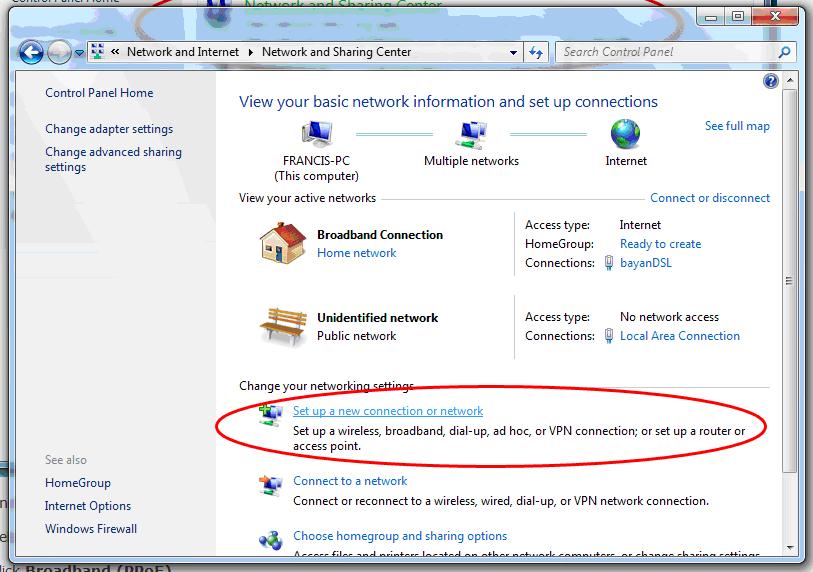 Computer Tips and Tricks: How to Create PPPoE Dialer in Windows 7
