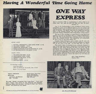 The Good, Bad & Ugly Gospel Record Barn: One Way Express - Having A ...