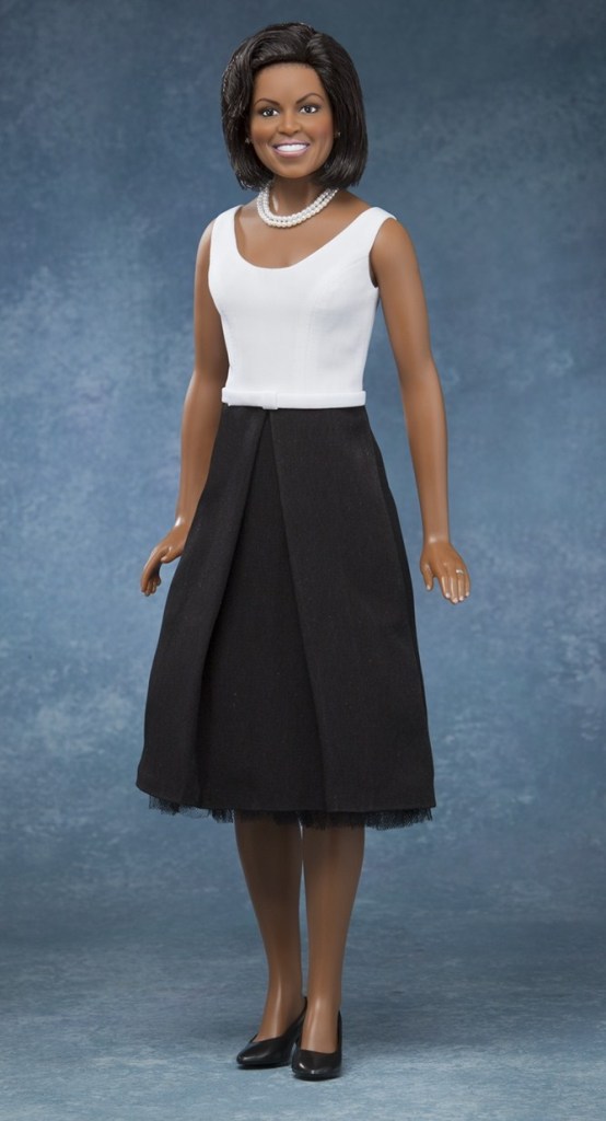 Black Doll Collecting: Franklin Mint's Michelle Obama Official White ...