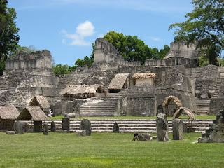 Between Americas: Tical Mayan Pyramids