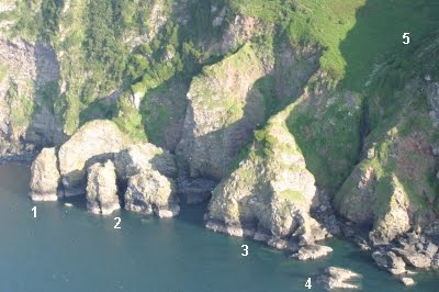 Along The Exmoor Coast Traverse: The Exmoor Coast Traverse