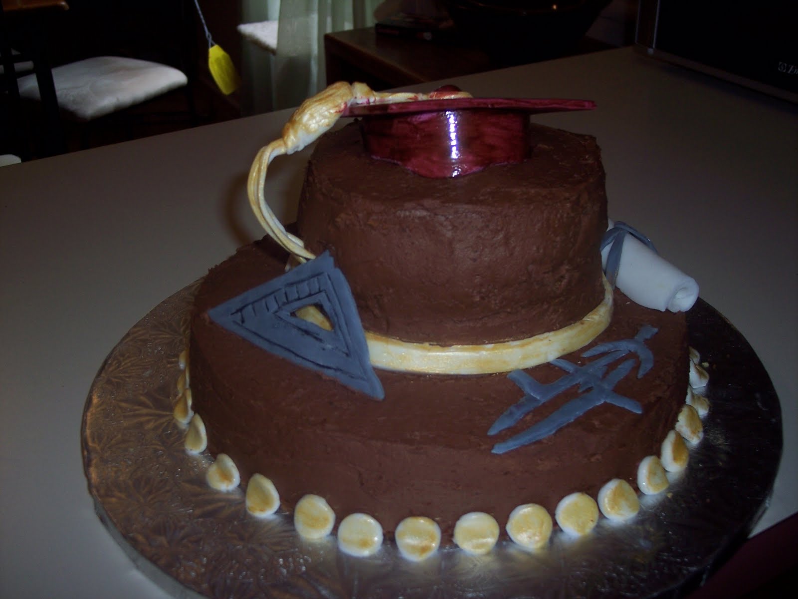 Kat's Cakes & Etc.: FSU Graduation Cake