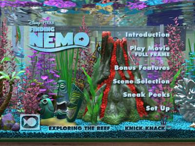 Design Context: DVD menu research