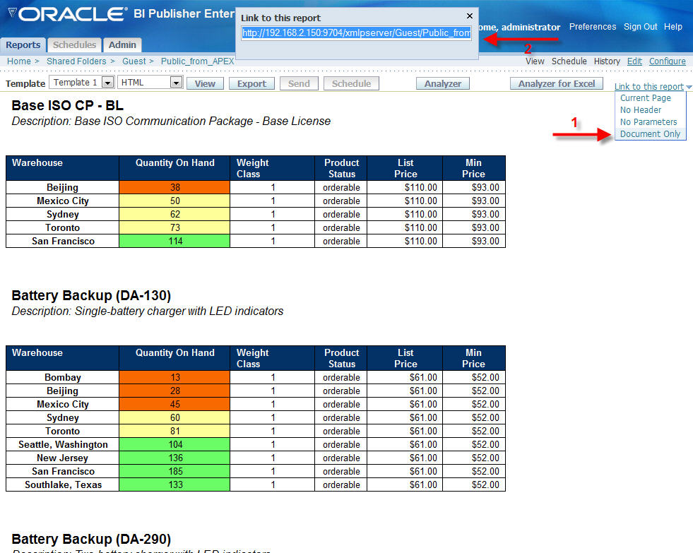 Dimitri Gielis Blog Oracle Application Express Apex Call Bi Publisher Report From Apex