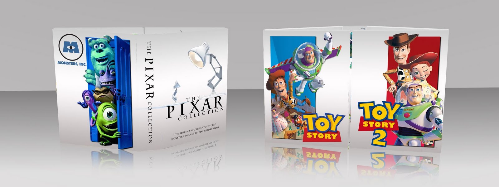 Digipack tervezet: The Pixar Collection (Digipack)