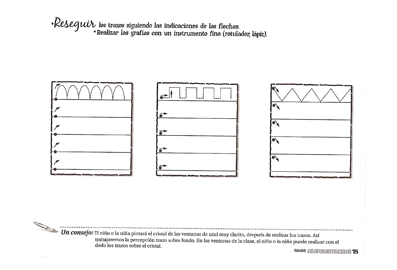 Psicomotricidad Infantil: Cuadernillo de apresto niños de 5 años