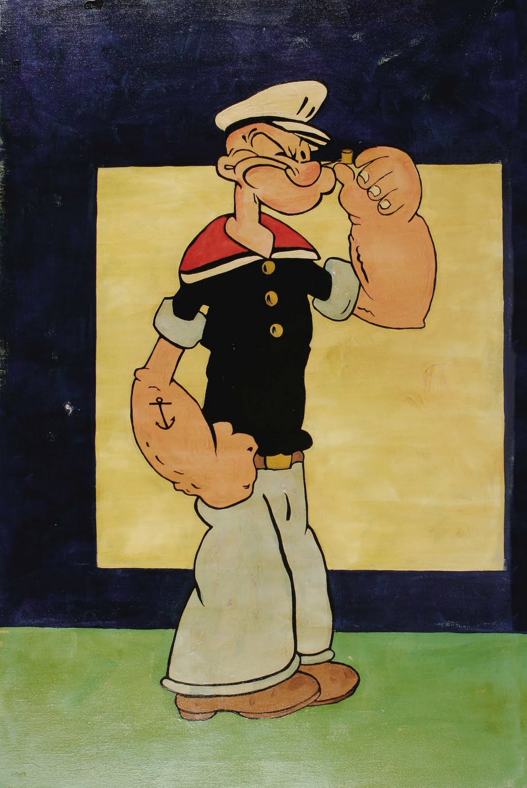 Twisted Vintage: Popeye Portrait