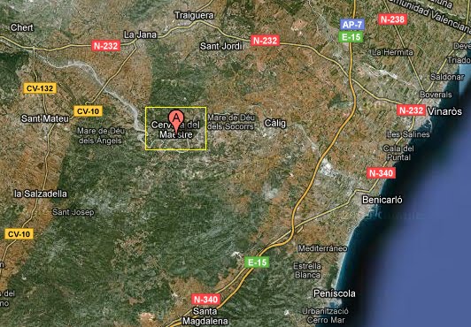 PhySof présente Cervera del Maestre !: Mais c'est où