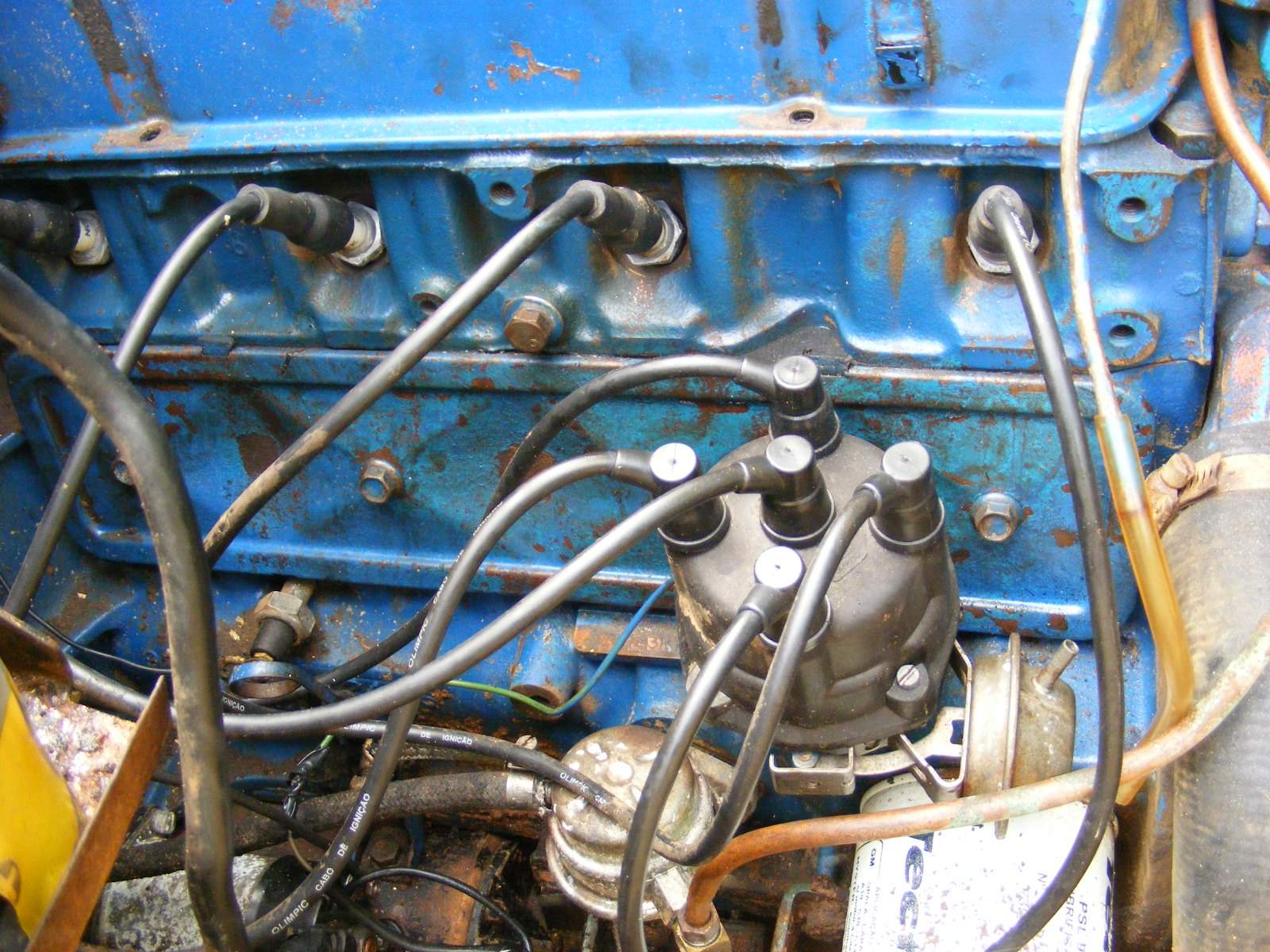 caminhonete F75 motor GM 151