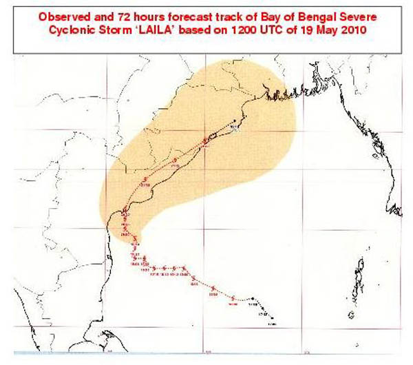 Visions of Hell: SaveTheHills (STH) storm watch - tracking Cyclone LAILA