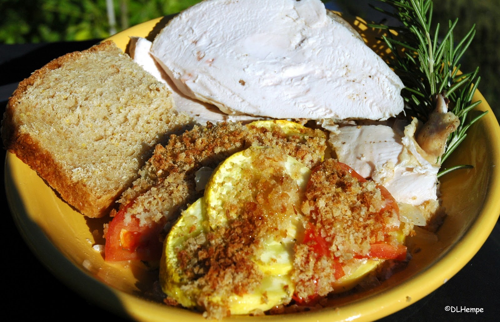 Smart Cooking: Roast Chicken with Squash Gratin