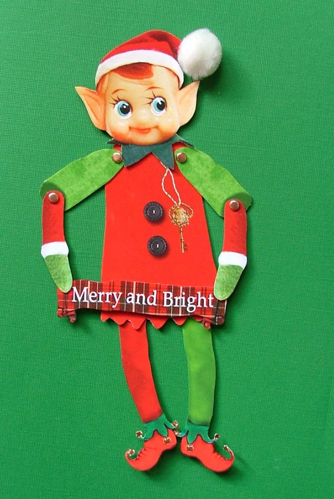 Blissfull Elements: Santa's elves paper dolls