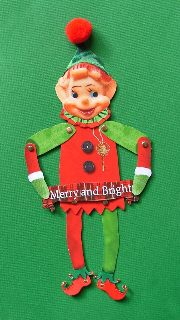 Blissfull Elements: Santa's elves paper dolls