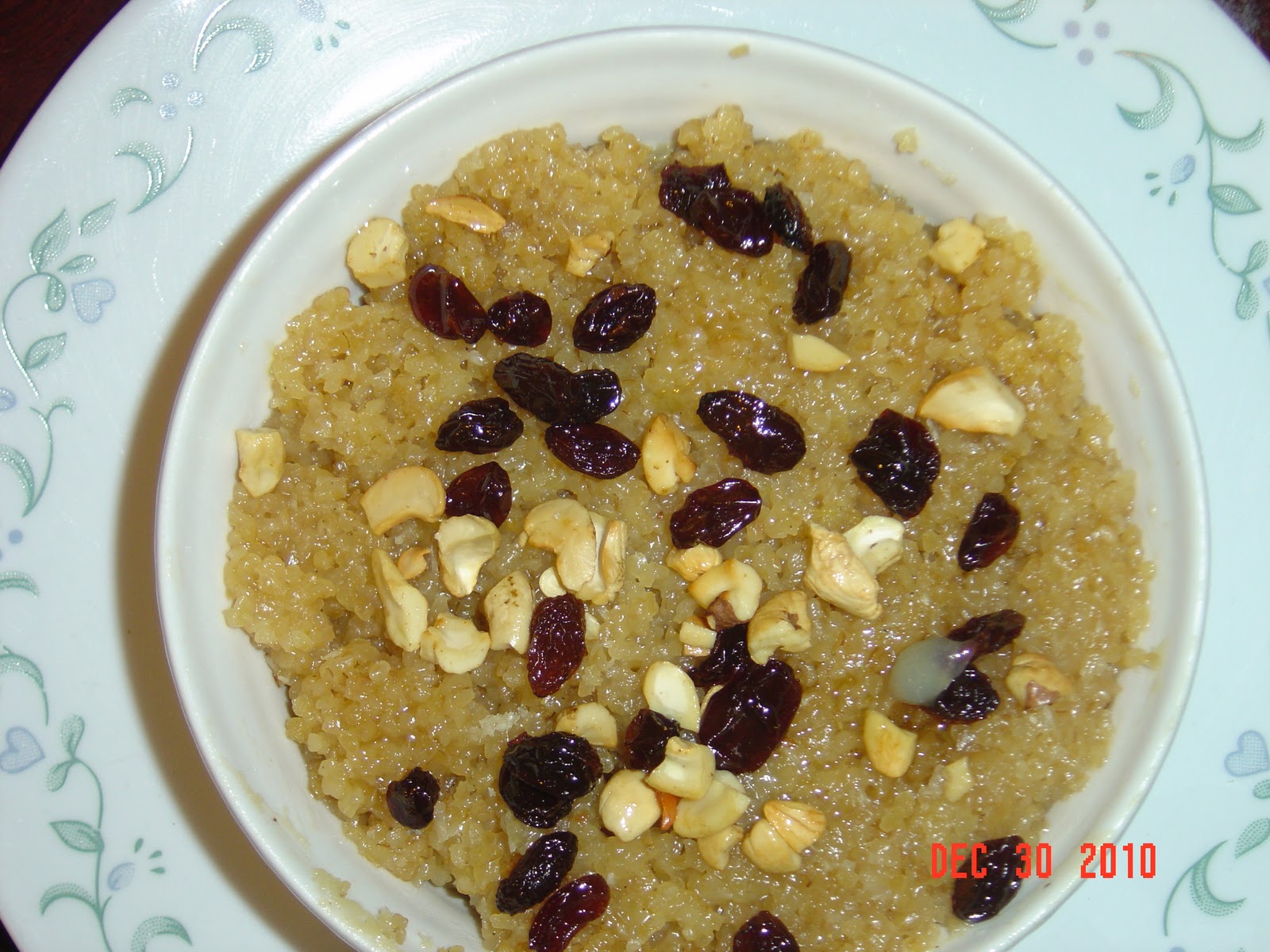 iyerRecipe: Sanza