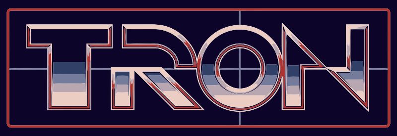 Vector Place: Tron 1982 Logo