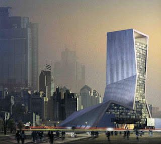 The World of Architecture: Rem Koolhaas_ OMA, TVCC Building, Beijing, China