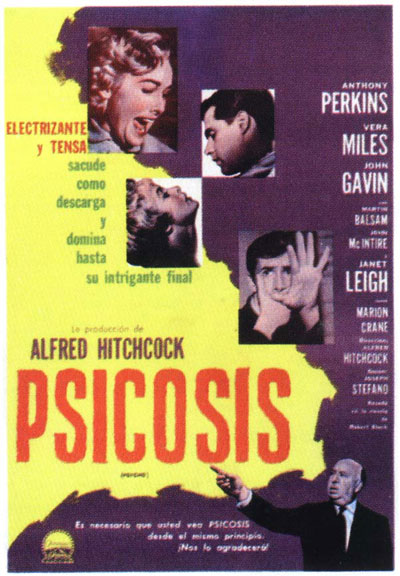 QUERIDO PELICULARIO...: "Psicosis" (Alfred Hitchcock, 1960)