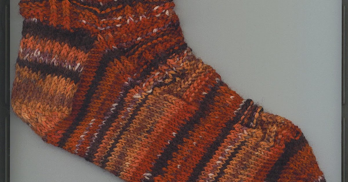 Alternating Rib Sock on 64 Stitches