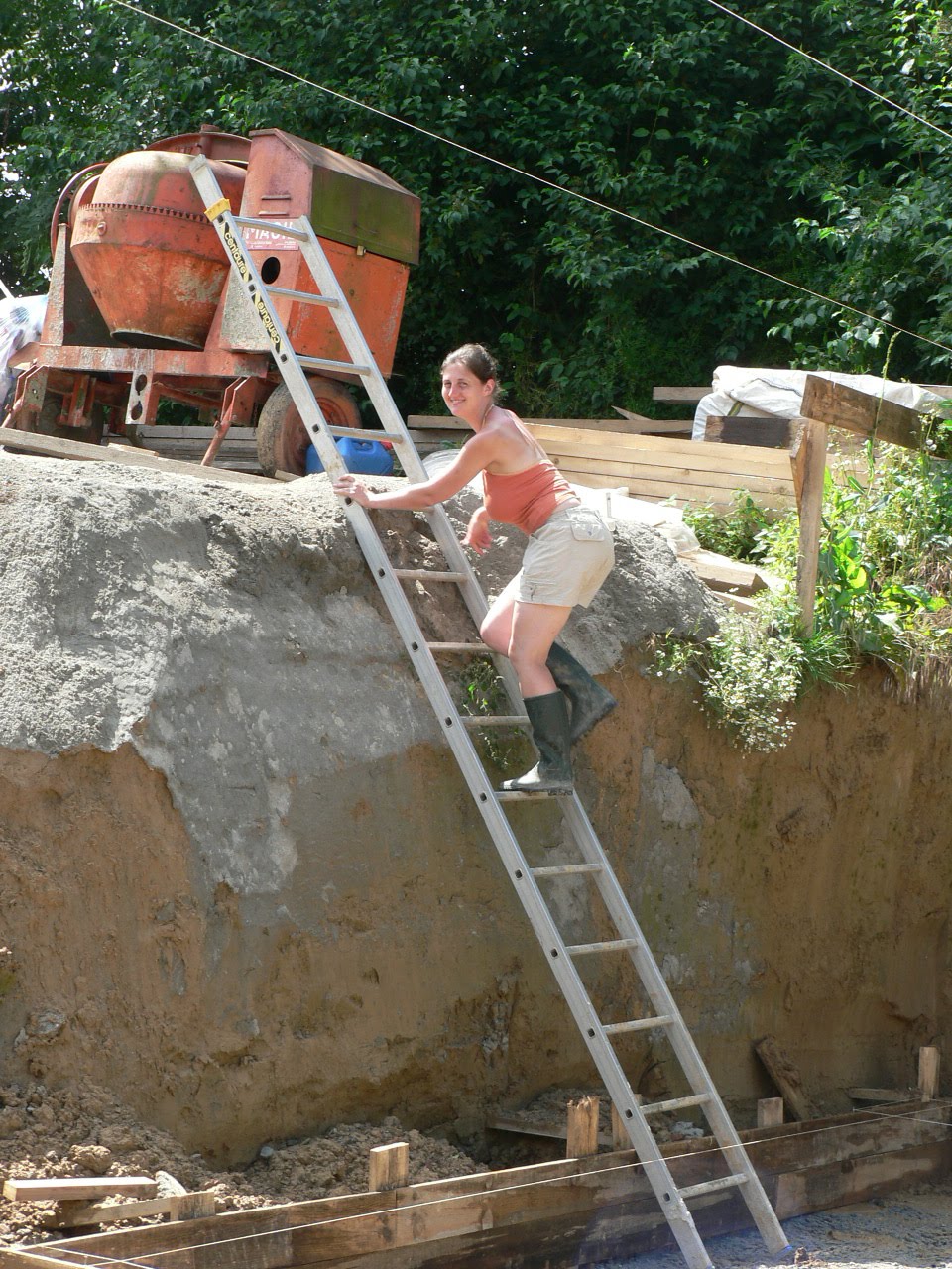 Kabouters gezocht: 12-07-10 en 13-07-10 Bekisten + pannelatten op de ...