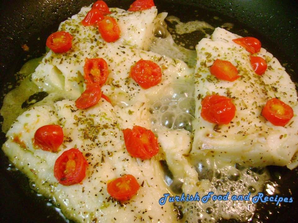 Turkish Food & Recipes: Mediterranean Cod (Akdeniz Usulu Morina Baligi)