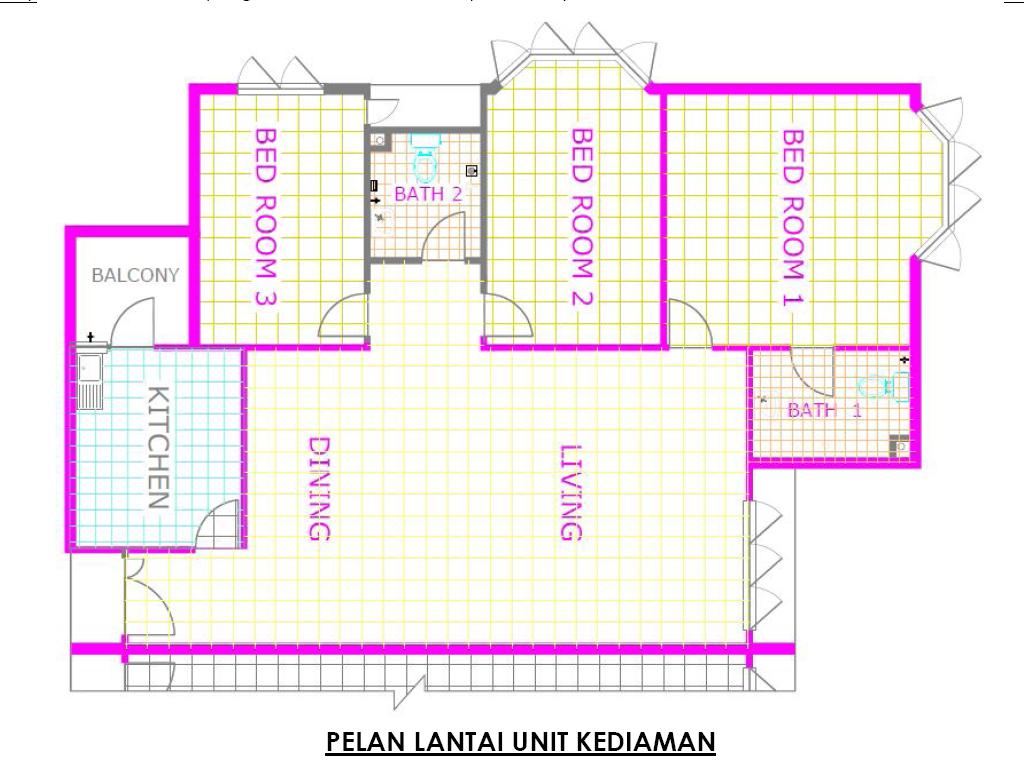 : Mawar Sari : v1.0: Pangsapuri Mawar Sari