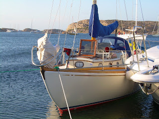 Swiftsure 33 Albatross: Boat is now white