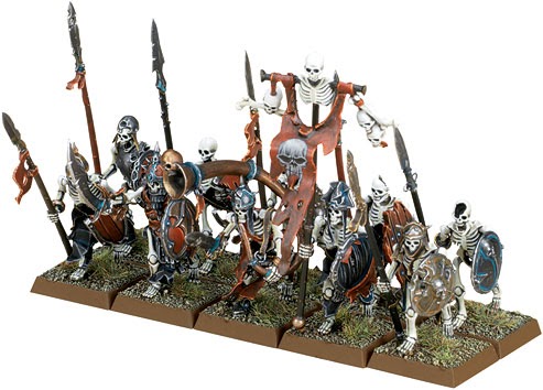 Warhammer Fantasy Battle Tabletop Gaming: Skeleton Warriors Rules and ...