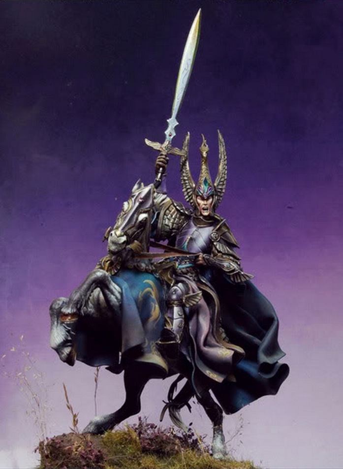 Warhammer Fantasy Miniatures Gallery: Amazing High Elf General Miniature
