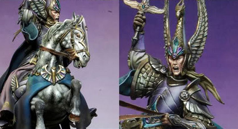 Warhammer Fantasy Miniatures Gallery: Amazing High Elf General Miniature
