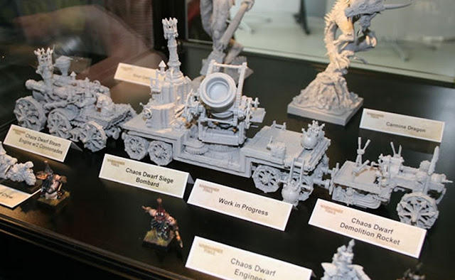 Warhammer Fantasy Battle Tabletop Gaming: New Chaos Dwarf War Machine ...