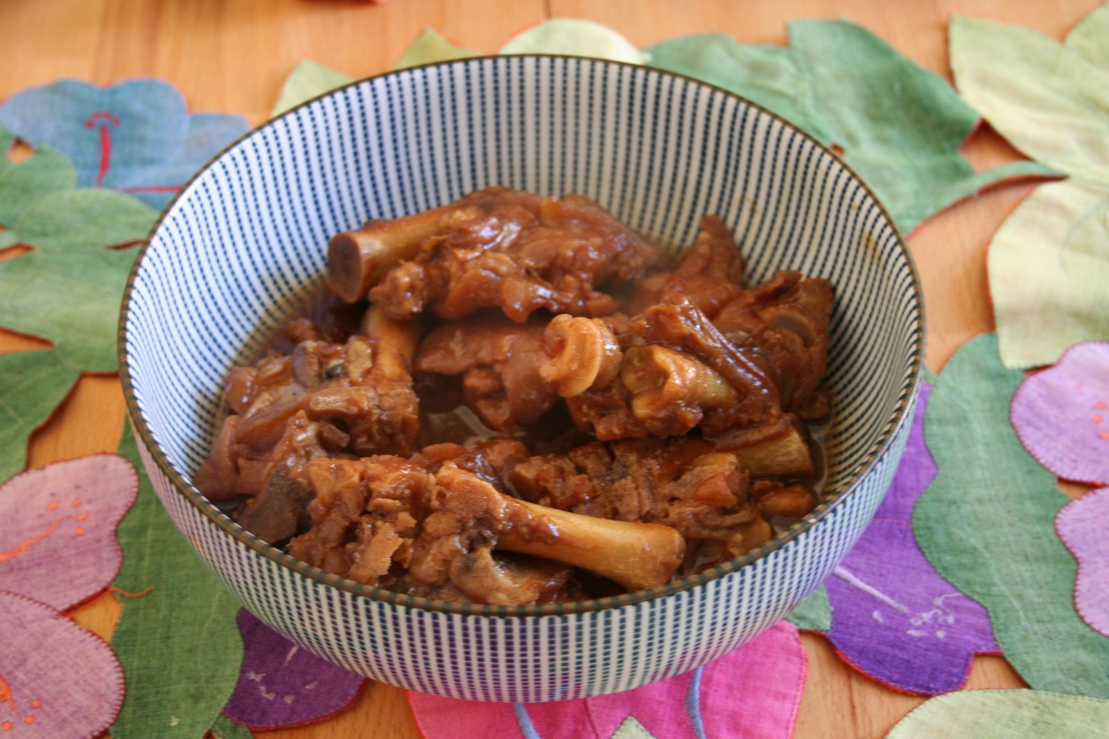 What's cooking?: Sweet and sour pig’s trotters