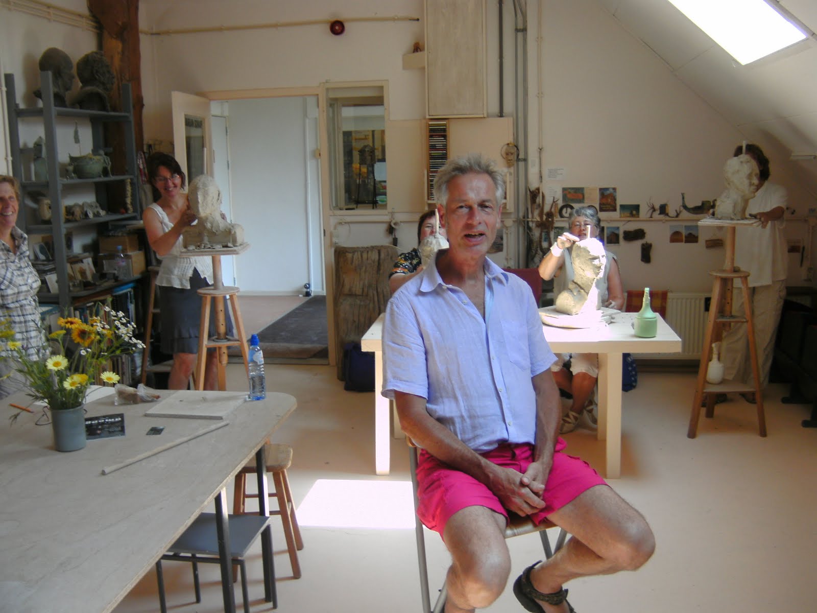 BEIJUMNIEUWS: PORTRETWORKSHOP IN ATELIER VAN MARJAN SCHAAP