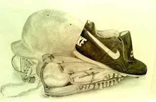 Art IS everything.: Baseball Still Life.
