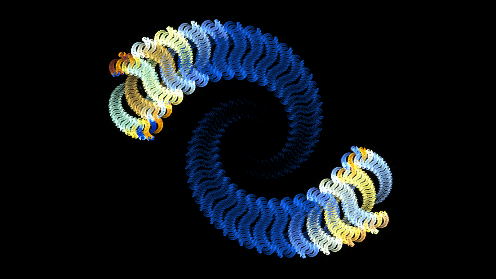 fractals and words: Ring Void