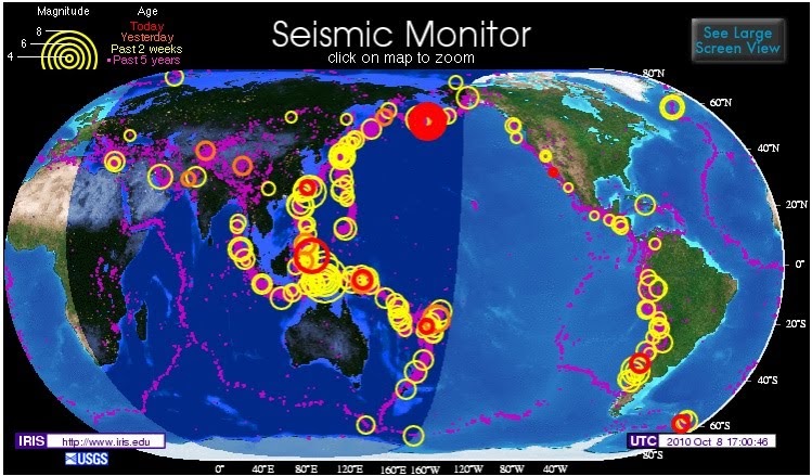 WakeUp 2010: Earthquake Near ANDREANOF ISLANDS