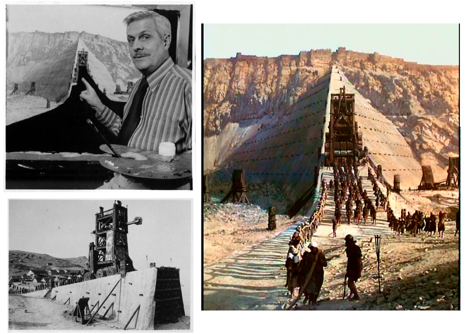 Matte Shot - a tribute to Golden Era special fx: Albert Whitlock - a ...