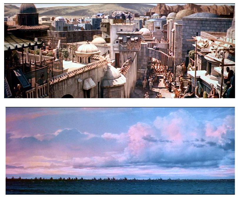 Matte Shot - a tribute to Golden Era special fx: The Epics - BEN HUR ...