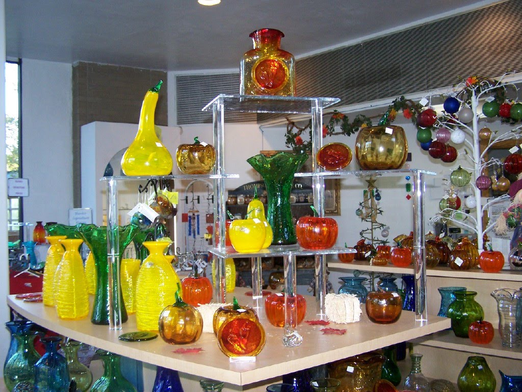 Heart of Glass - Blenko Glass: Blenko Glass - Pumpkins