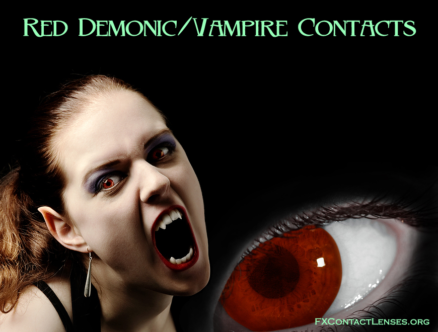 Special Effects Contacts - FX & Theatrical Lenses