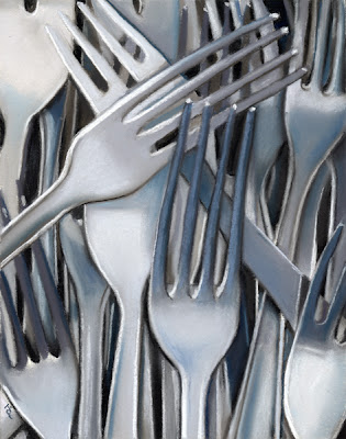 adorned abode archive: Flatware Art