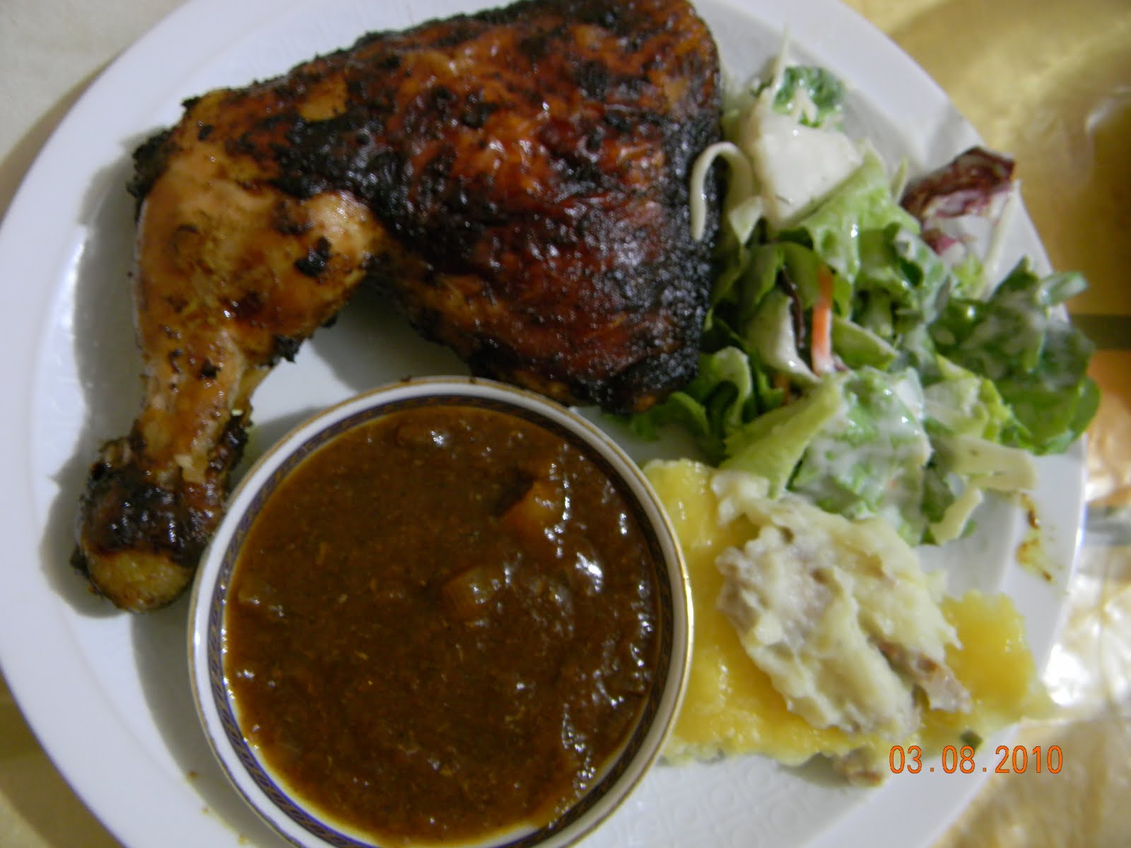 What I Have Cooked: Roasted Chicken Menu II