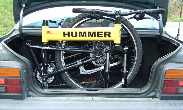 hobby and lifestyle: 26" inches; 27-spds; Foldable Hummer bike- RM1980